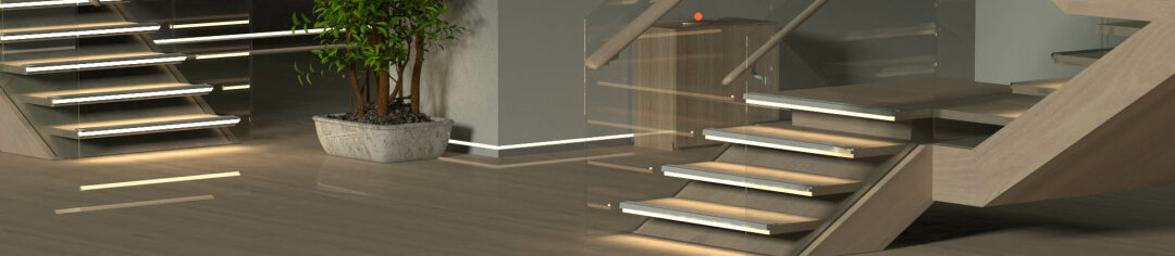 LED Treppenprofile & Treppenleisten für LED Streifen | TradeFit