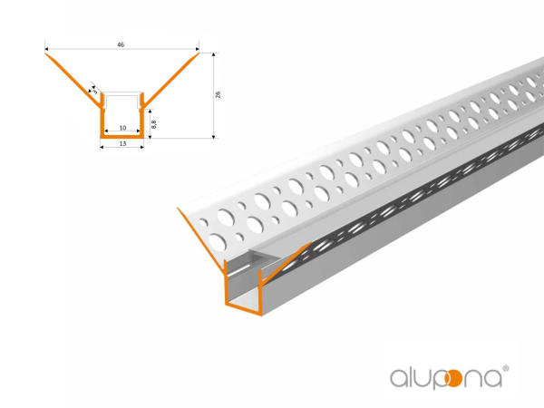 LED Beleuchtung für Trockenbau & Rigips-Wände | TradeFit