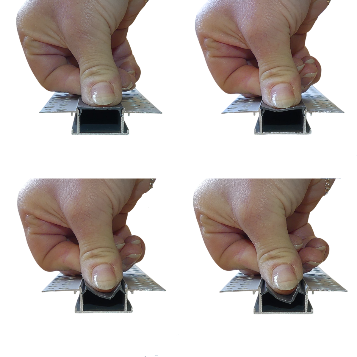 LED Trockenbau Profil für Gipsplatten | alupona