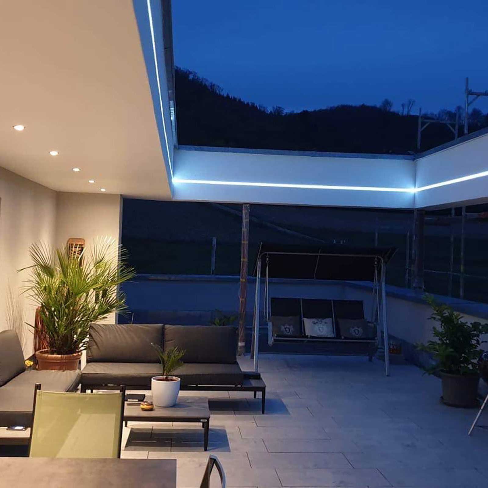 LED Trockenbau Profil für Gipsplatten | alupona